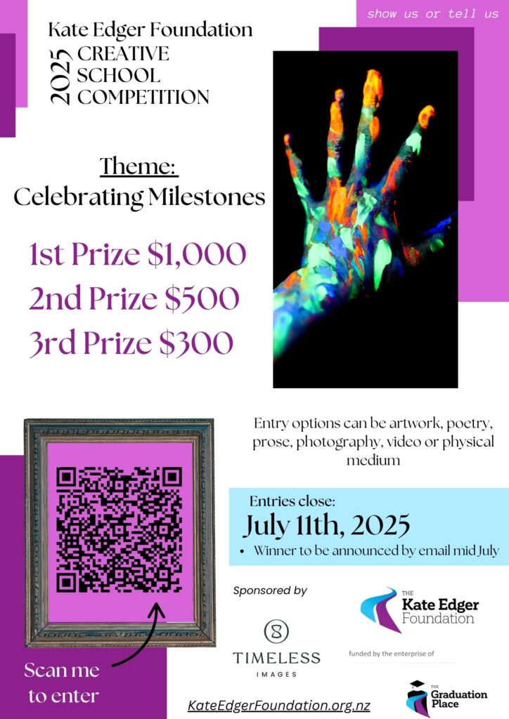 8th annual Kate Edger Foundation creative school art competition ...